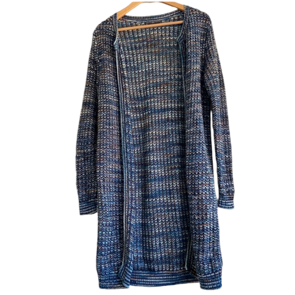 Peruvian Connection Long Knit Cardigan Size X-Small - Gem